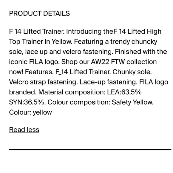 Fila | Shoes | Fila Lifted Doble Stacked F4 High Tops Leather Neon ...
